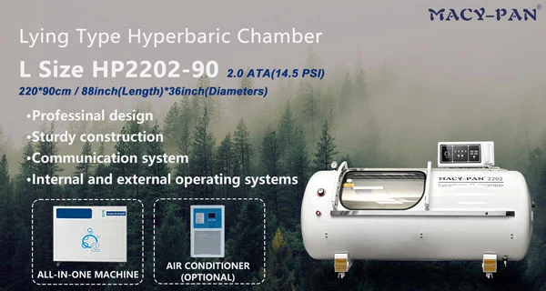 L Size 2ata Hard Lying Hyperbaric Chamber For Sale | MACY-PAN